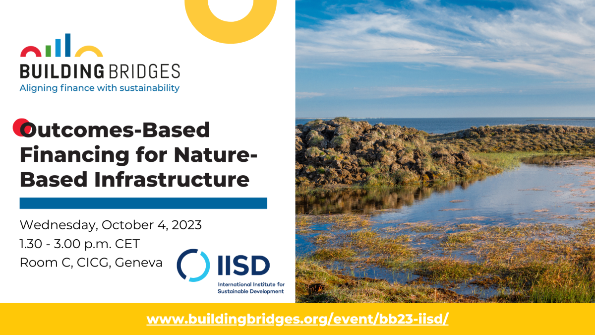 Building Bridges: Outcomes-Based Financing for Nature-Based ...